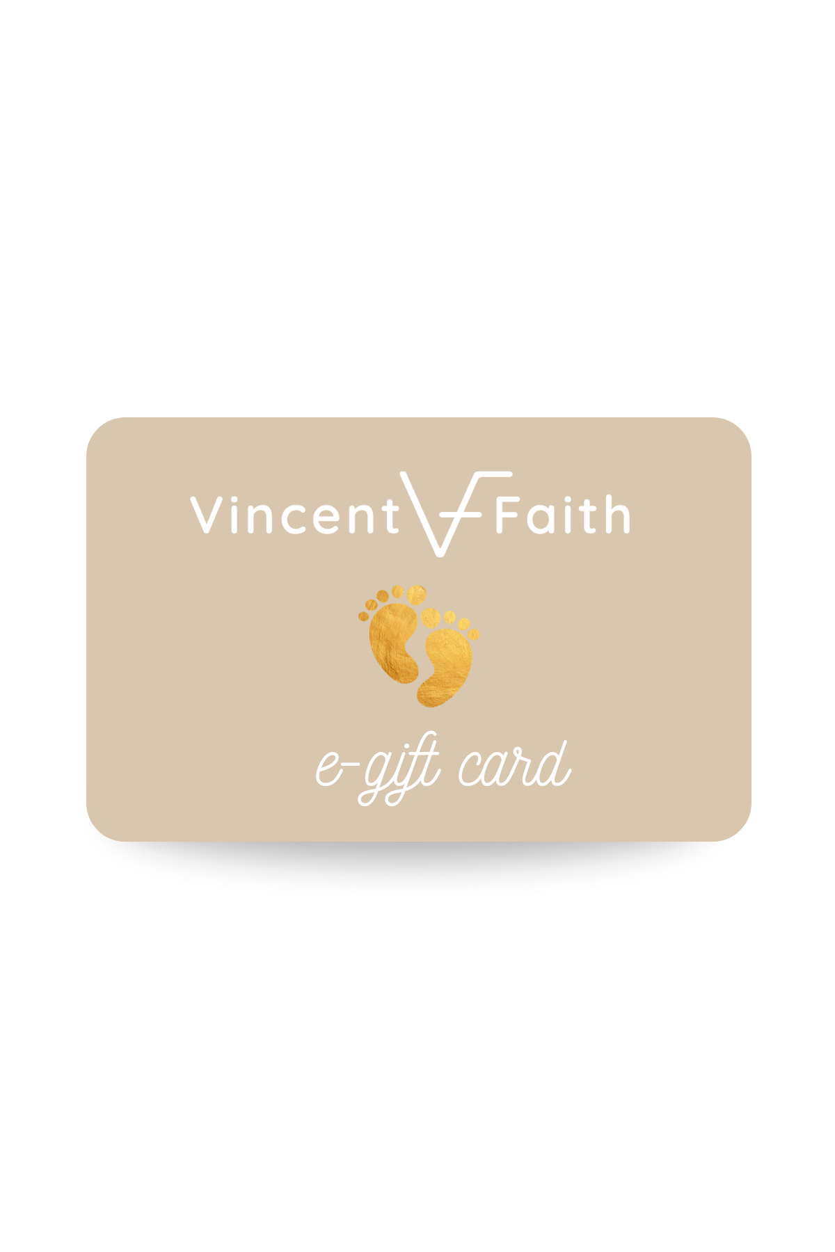 Gift Card – Vincent Faith